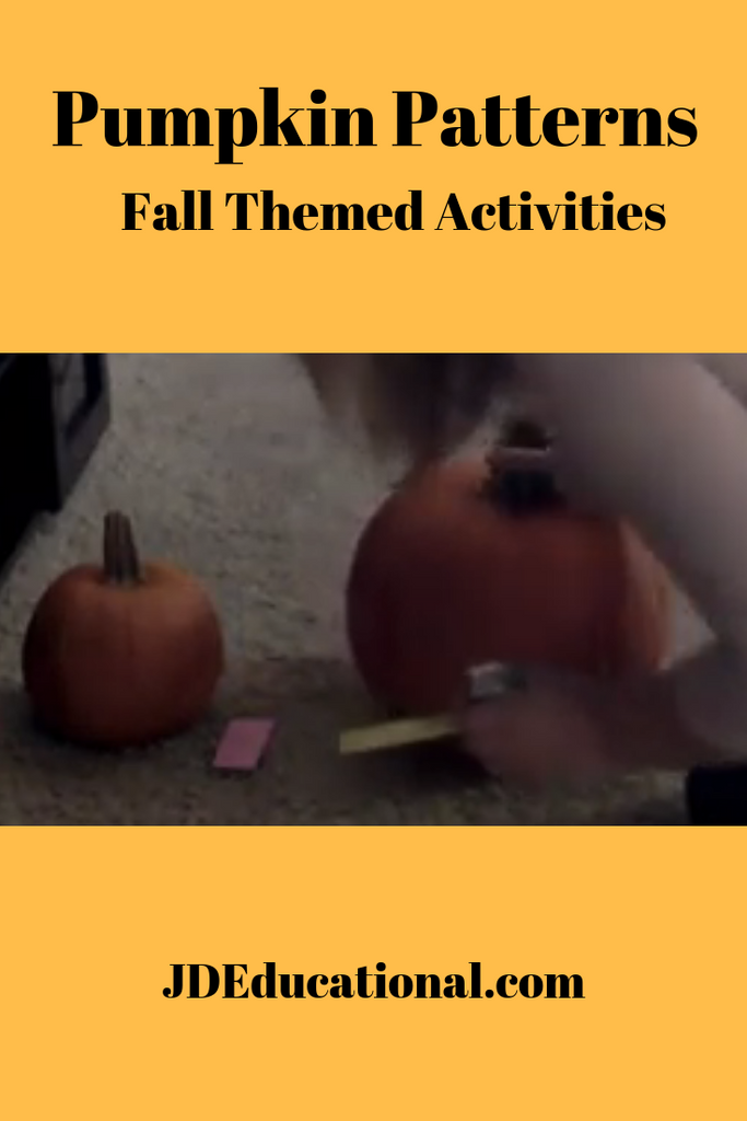Pumpkin Patterns (with video) – JDEducational