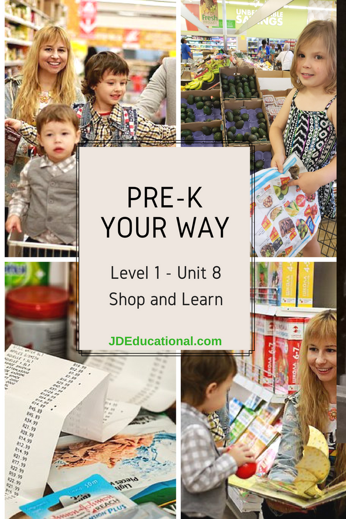 Level 1: Unit 8 - Learning at the Store Games & Activities – JDEducational