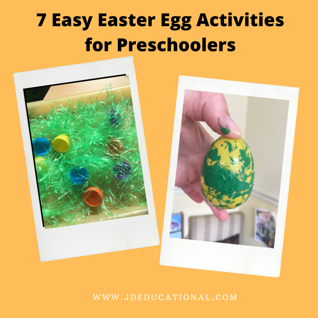 7 Easy Easter Egg Activities for Toddlers and Preschoolers – JDEducational
