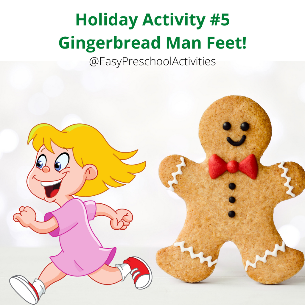 Activity #5: Gingerbread Man Feet – JDEducational