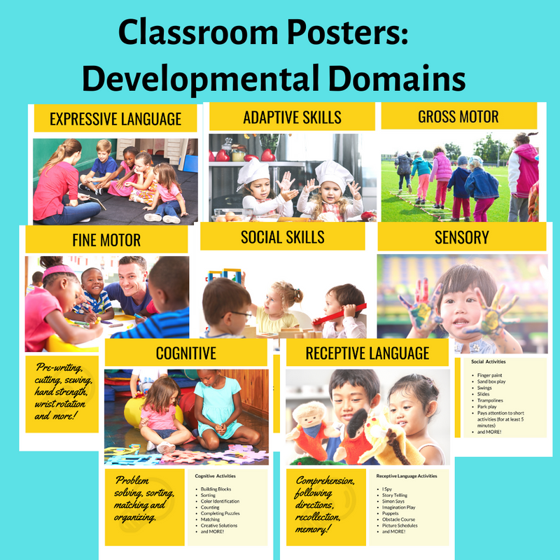 Classroom Posters: Developmental Areas – JDEducational