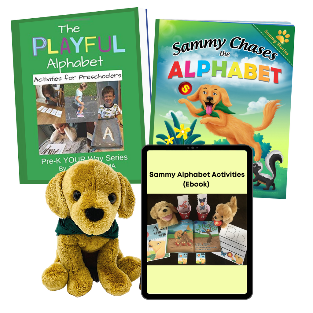 Sammy Alphabet Bundle with Sammy Plush – JDEducational